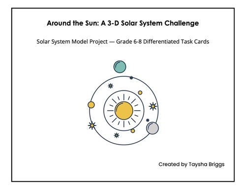 Solar System Model Project with Video Lesson- Grades 6–8 | BC ...