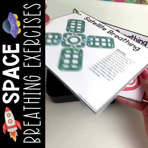 Space Theme Calming Breathing Exercises Kid | Mindfulness Breathing Visuals