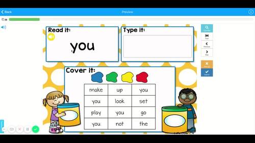 Sight Words Pre-K I Spy | Boom Cards™ Digital Task Cards | TPT