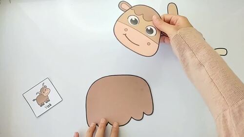 Yak Craft Letter Y Animal Coloring Tracing Writing Cut and Paste ...