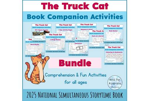 The Truck Cat Differentiated Book Companion -National Simulations ...
