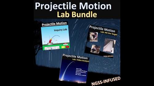 Projectile Motion Lab Bundle by Physics Burns | Teachers Pay Teachers