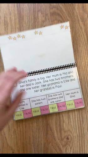 Reading Comprehension BOOKLET - Level 1 by Miss Anna ESL | TPT