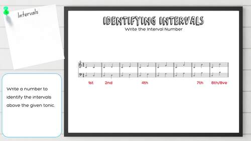 Music Theory COMPLETE Gr 1 ABRSM INTERVALS CHORDS No Prep Bell Ringers ...
