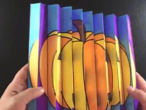 Thanksgiving Craft: Fall Agamograph Set Incl. Thanksgiving & Halloween ...