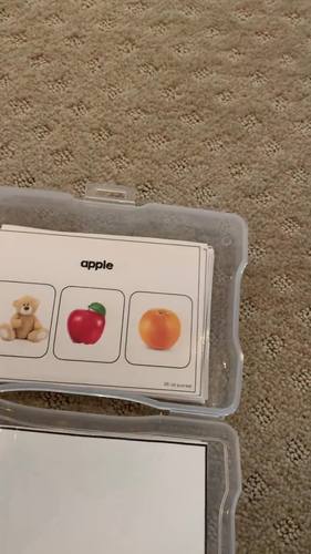 Match Word to Picture Task Cards [ABLLS-R Aligned Q5] by The Autism Helper