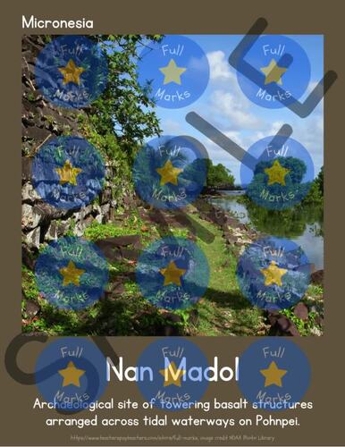 Micronesia Class Poster Decor Geography Culture Oceania Pacific Islands ...