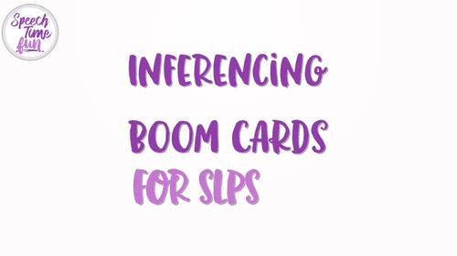 Teaching Inferencing BOOM CARDS™️ & Printable by Speech Time Fun