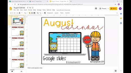 Monthly Interactive Calendar time BUNDLE by KeepingKinder | TpT