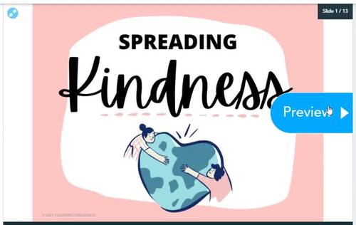 Spreading Kindness Valentine's Day - NearPod Lesson by Teaching Confidence