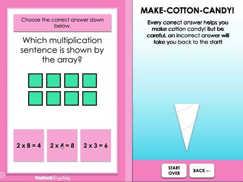 Multiplication with Arrays Digital Math Game for PowerPoint ™ | TPT