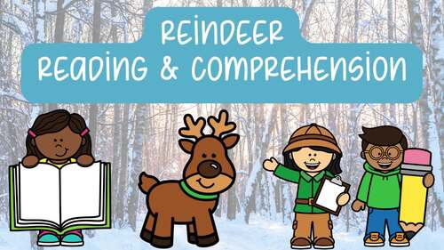 All About Reindeer Nonfiction Reading First Grade Second Grade Third ...
