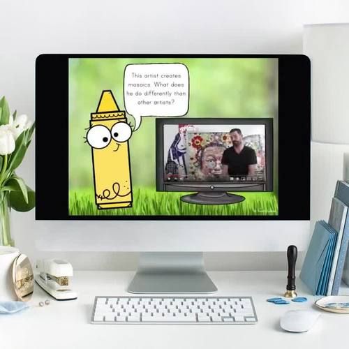 Elementary Spring Art Project & Lesson | Mosaics | Elements of Art