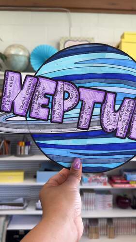 Planets Research Project, Outer Space Neptune, Solar System Unit ...