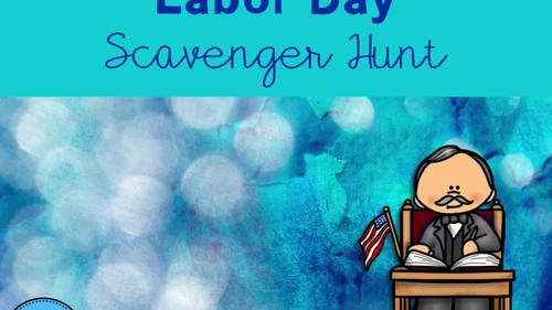 Labor Day Scavenger Hunt by Ann Fausnight | TPT
