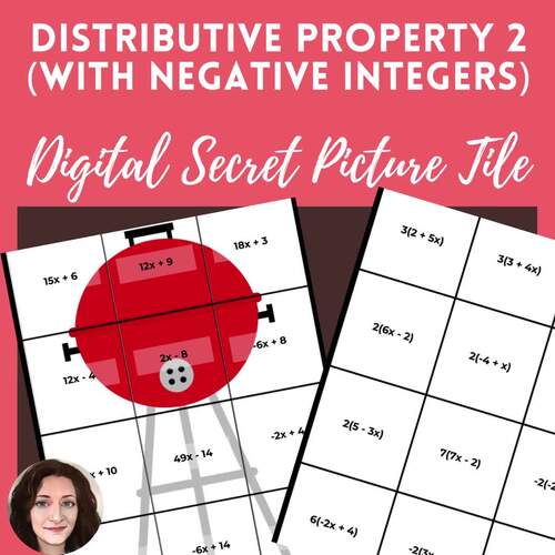 Distributive Property Digital Activity #2 by Always Room For Pi | TPT