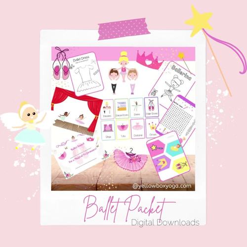 Ballet & Dance Packet by Yellow Box Yoga and Dance Shoppe | TPT