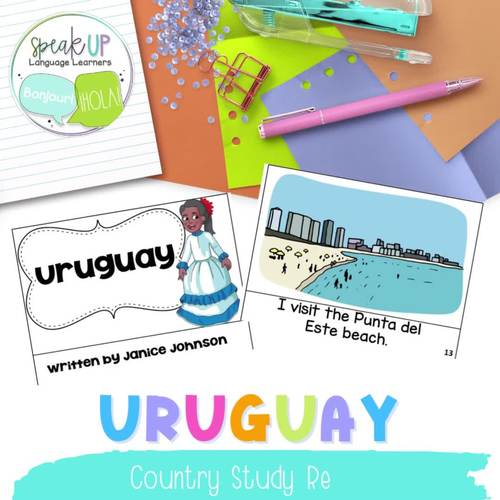 Uruguay Country Study Reader Print & Digital with Audio English Version