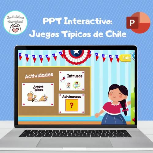 Juegos Típicos de Chile | PowerPoint Interactivo en Español | TPT