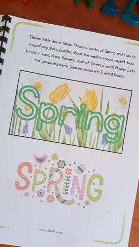 Spring & Insects - Unit Study - Ages 3-4 by CAP Kids | TPT