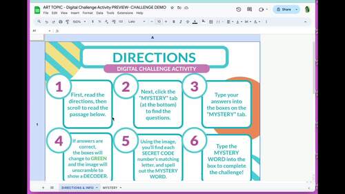 ART HISTORY CHALLENGE - BAROQUE ART - DIGITAL CHALLENGE ACTIVITY