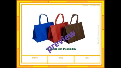 Left Right Middle–Task Slides-Select the option. All Real images ...