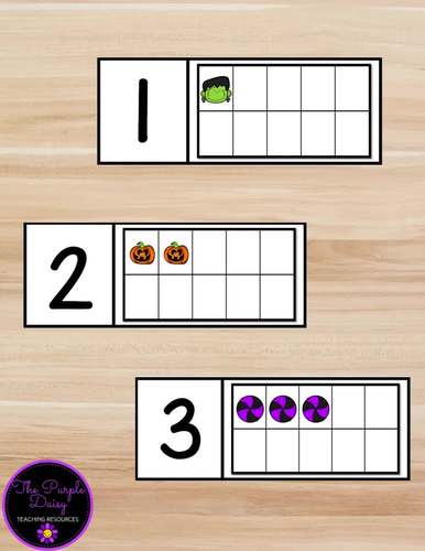 Halloween Counting Activities for Preschool PreK Kindergarten | TpT