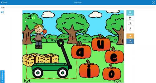 Sonidos Letras Minusculas Boom Cards™ | Digital Task Cards by Cloud Ten