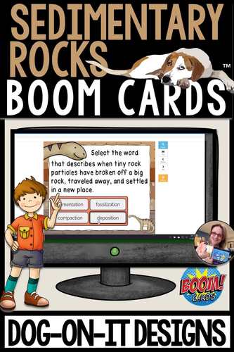Sedimentary Rocks BOOM Cards™ Google Classroom™ | TpT