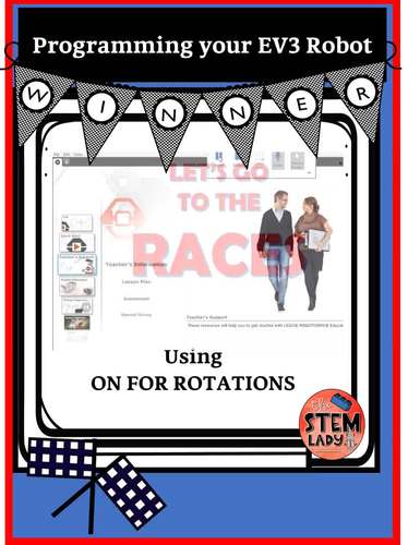 Programming LEGO Mindstorms EV3: On For Rotations by The STEM Lady
