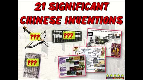 21 Significant Chinese Inventions - Engaging Slides with Interactive ...