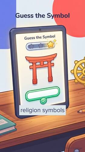 World Religions, Beliefs & Symbols – Interactive Guessing Game by PedagoNet