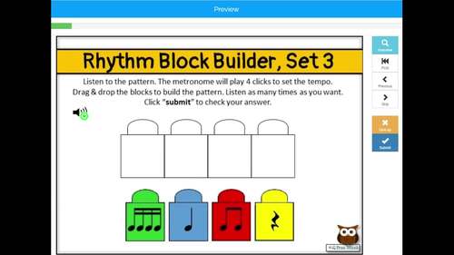 Rhythm Dictation Music Game | Boom Cards - Set 3 by Frau Musik USA