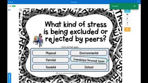 Identifying Causes of Stress and Anxiety Boom Cards Bundle Anxiety ...