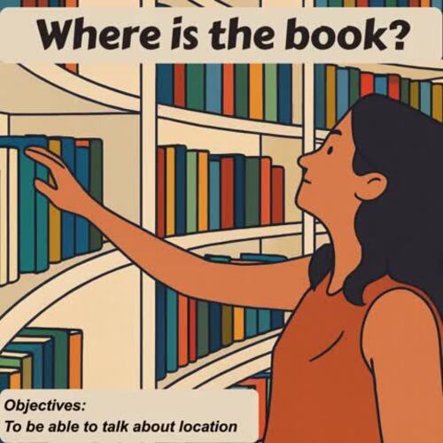 ESL Prepositions of Place Lesson: On, Under, Between & Where Is…? (PDF+PPT)