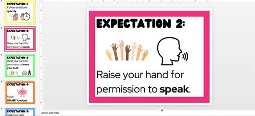 Whole Brain Teaching Classroom Expectation Posters by Sharp2ndGrade