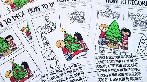 Decorate a Tree Sequencing by Crafty Vee's | TPT