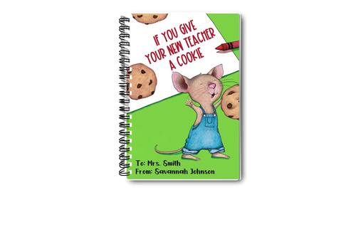 If You Give Your Teacher a Cookie Editable Book, First Day Gift, Back ...