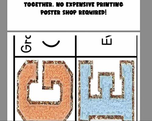 GEMDAS Poster Order of Operations Poster Math Classroom Decor Patch Letter