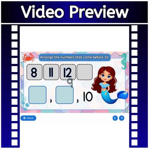 Forward and Backward Counting: Drag Two Numbers (1 to 20) Digital Resources