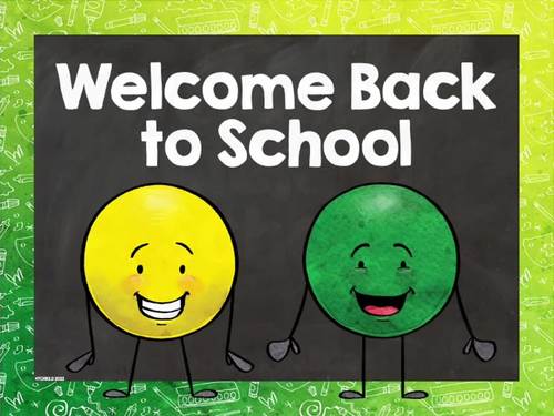 Open House Google Slides Back to School by TCHR Two Point 0 | TpT