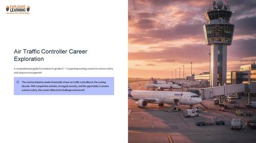 Air Traffic Controller Career Exploration 101 Role Career Lesson ...