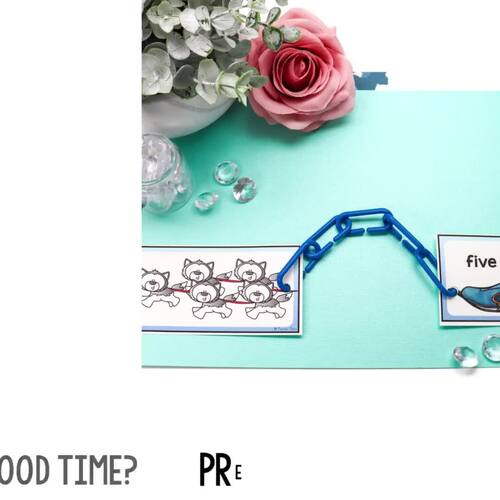 Dog Sled Race Counting Activity for Polar Animals by Turner Tots