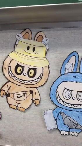 Create Your Own Labubu | Back to School Activity + Bulletin Board Kit ...