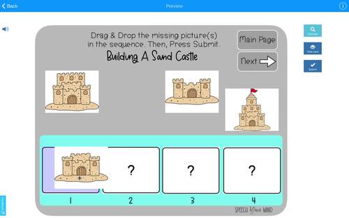 Summer Sequencing Boom Cards™ - Simple Summer Stories | Summer Sequences