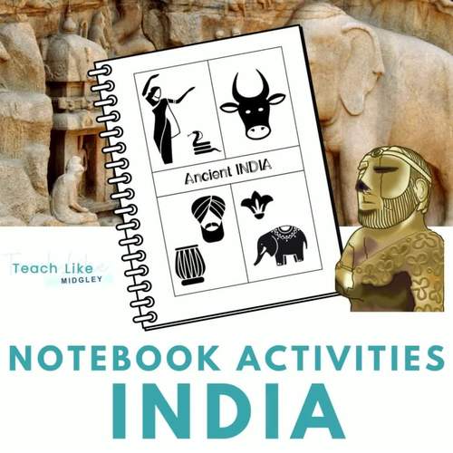 Ancient India Interactive Student Notebook Foldable Activities | TPT