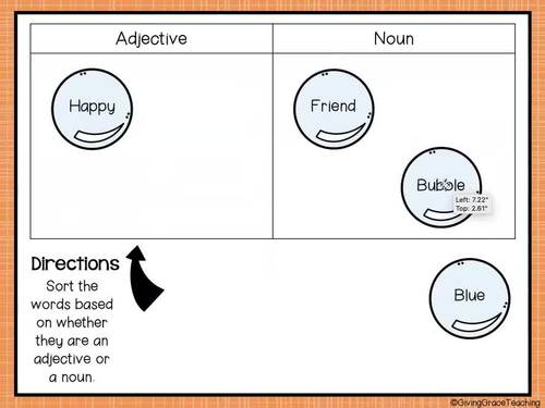Adjectives Google Slides Distance Learning Digital Grammar | TpT