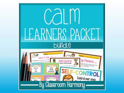 Calm Down SEL Activities Bundle | Teaching Self-Regulation & Emotional ...