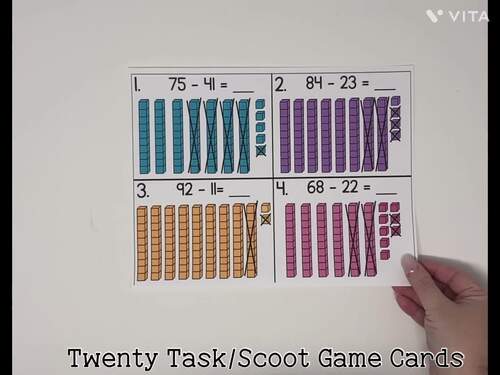 Subtracting Tens and Ones Two Digit Subtraction Without Regrouping ...