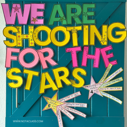 Shooting Star Back to School Bulletin Board Activity, Classroom Door ...